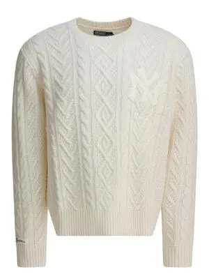 Polo Ralph Lauren Wool And Alpaca Crewneck Sweater - White