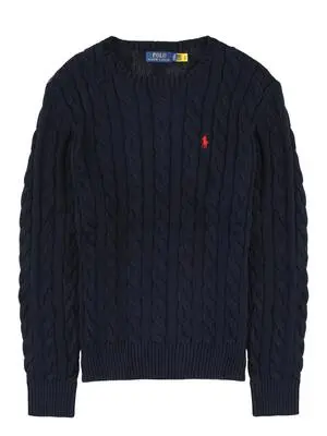 Polo Ralph Lauren Cable Knit Sweater - Blue