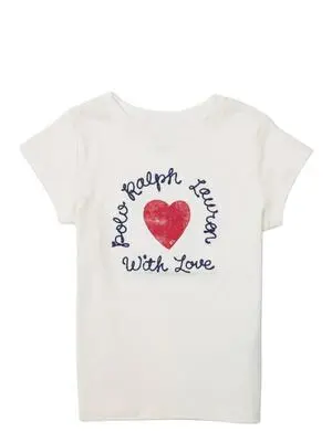 Polo Ralph Lauren Heart Logo T-shirt - White