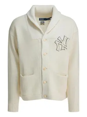 Polo Ralph Lauren New York Yankees™ Wool Cardigan - White
