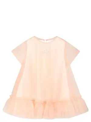 Fendi Tulle Dress - Pink
