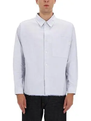 AMISH Oxford' Shirt - White