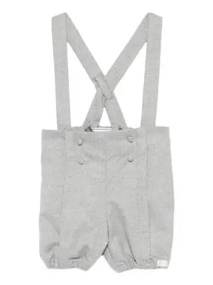TARTINE ET CHOCOLAT Pants With Suspenders - Grey
