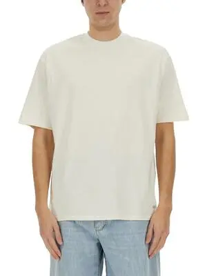 AMISH Cotton T Shirt - White