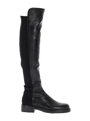 STUART WEITZMAN Leather Over-the-knee Boot - Black