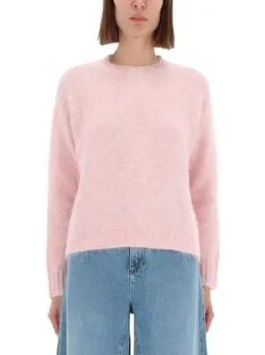 AMISH Wool Blend Sweater - Pink