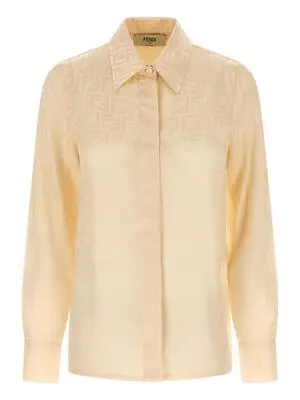 Fendi Ff Shirt - White