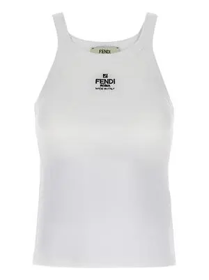 Fendi Logo Top - White