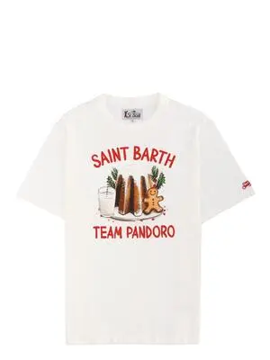 MC2 SAINT BARTH T Shirt With Print - White