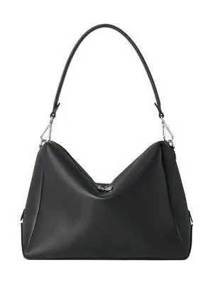 Fendi Large Leather Bag - Black