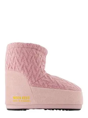 Moon Boot Mb X Gir Icon Low Ankle Boots - Pink