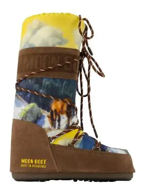 Moon Boot Mb X Gir Icon Postcard Boots - Multicolor