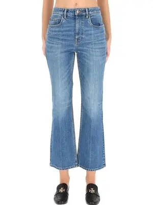 Tory Burch Cropped Pants - Denim