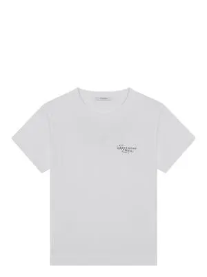 Givenchy Cotton T Shirt With Logo Print - White