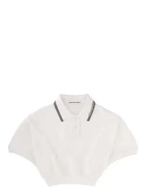 Alexander Wang Cotton Polo - White