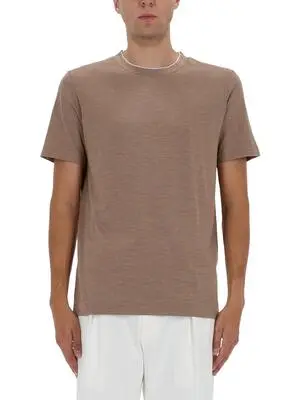 Hugo Boss Tesar' T Shirt - Brown
