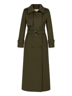Michael Kors Belted Trench Coat - Brown