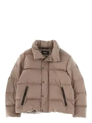 Hugo Boss L Doverso' Padded Jacket - Beige
