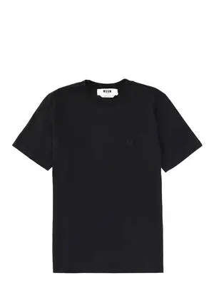 MSGM Monogram Logo T-shirt - Black