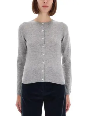 Aspesi Cashmere Cardigan - Grey