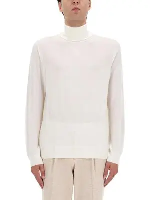 Hugo Boss Bernard' Turtleneck Sweater - White