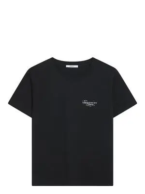 Givenchy T-shirt With Stamp Print - Black