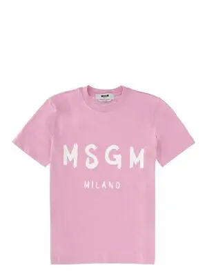 MSGM Logo T-shirt - Pink