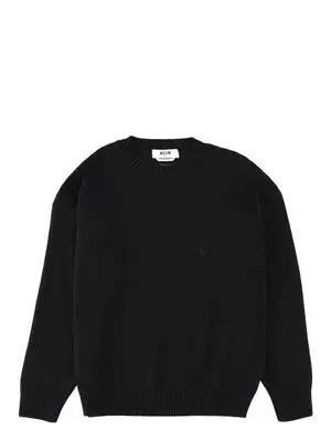 MSGM Wool And Cashmere Sweater - Black