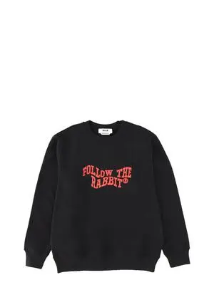 MSGM Regular Fit Sweatshirt - Black