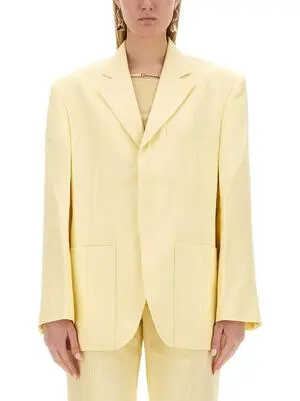 Jacquemus La Veste D'homme Jacket - Yellow