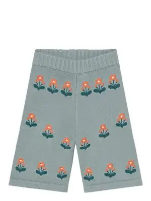 TINYCOTTONS Floral Knit Pants Multicolour