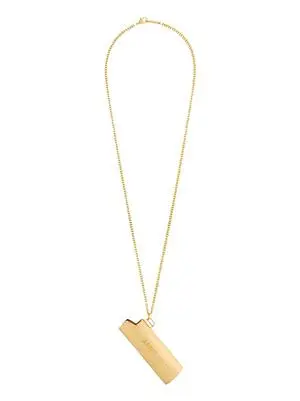 AMBUSH Lighter Case Necklace - Gold