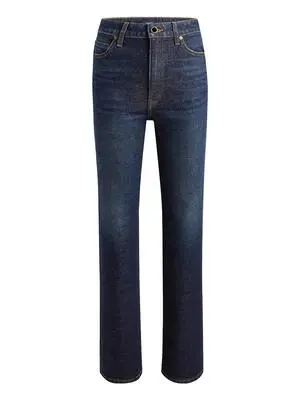 Khaite Danielle Straight Leg Jeans - Blue