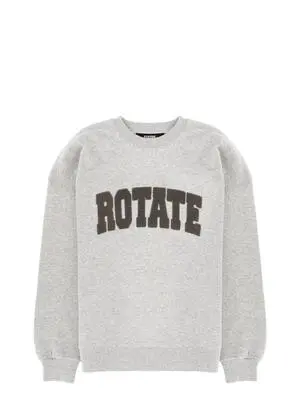 ROTATE BY BIRGER CHRISTENSEN Logo Sweatshirt - Grey
