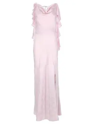 Remain Birger Christensen Waterfall Maxi Dress - Pink
