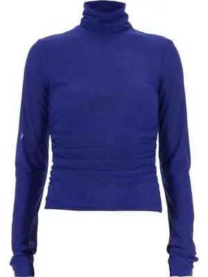 Remain Birger Christensen Mesh Top - Blue