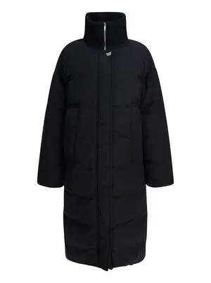 Max Mara Long Anti-drip Down Jacket - Black