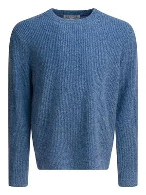 ALEX MILL Jordan Cashmere Sweater - Light Blue