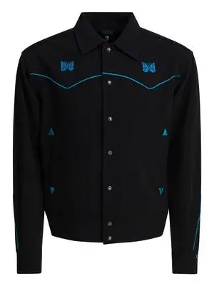 Needles Western Detail Overshirt Jacket - Black