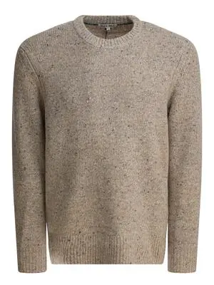 ALEX MILL Donegal' Wool Sweater - Beige