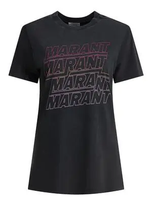 MARANT ETOILE Zoeline T-shirt - Black