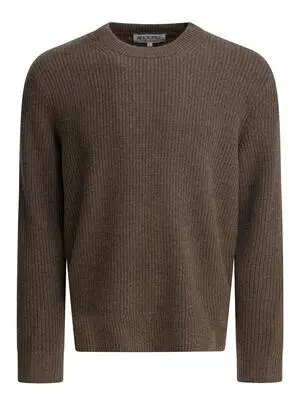 ALEX MILL Jordan Cashmere Sweater - Brown