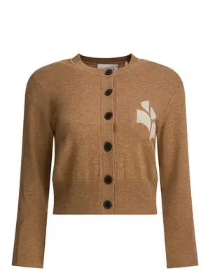MARANT ETOILE Newton Cardigan - Brown