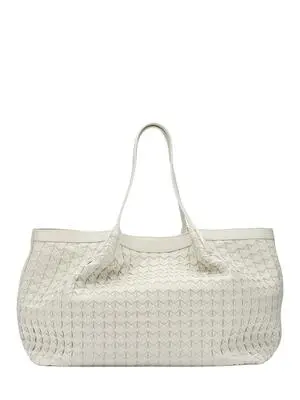 SERAPIAN Large Shoulder Bag - White