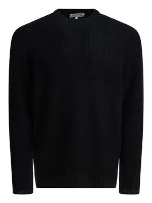 ALEX MILL Jordan Crewneck Sweater - Black