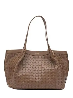 SERAPIAN Small 'secret' Shoulder Bag - Brown