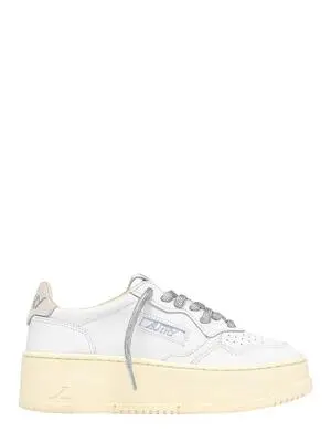 AUTRY Medalist Platform Sneakers - White