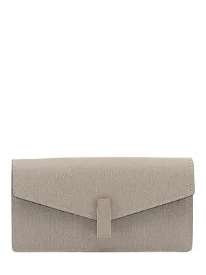 VALEXTRA Iside Clutch With Chain - Beige
