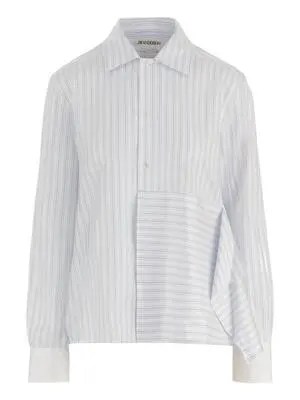 JW ANDERSON Striped Cotton Shirt