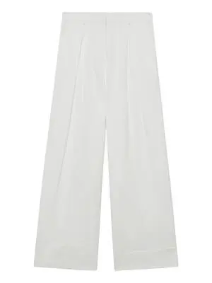 THE GARMENT Avelino Stretch Cotton Trousers - White